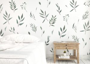 Powder Room Update with Wall Decals | Anna Mae Groves