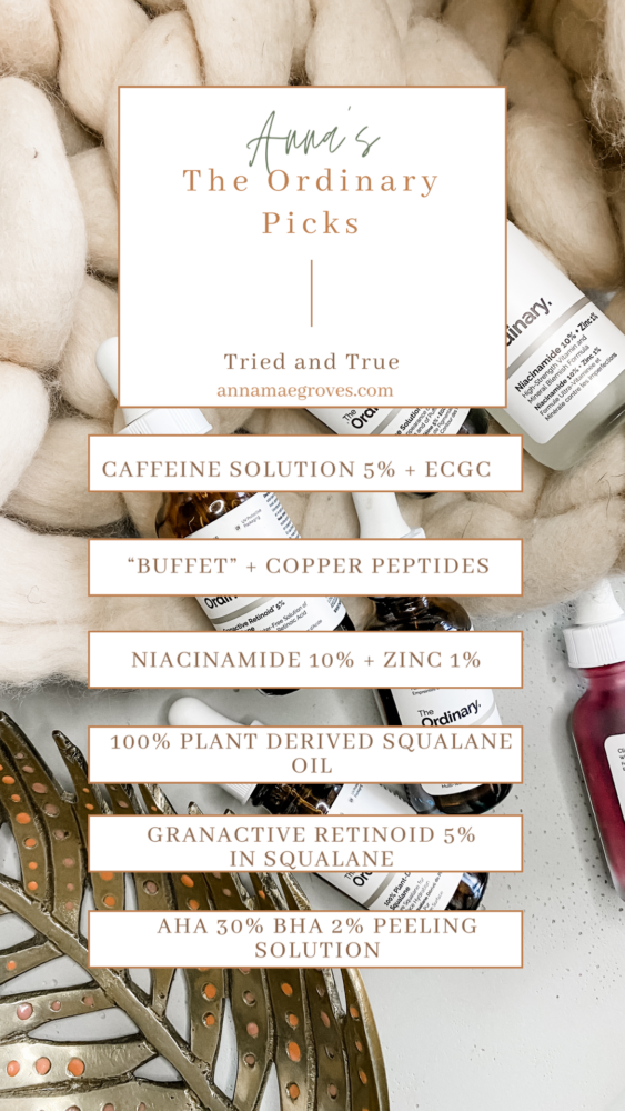 My Favorite Ordinary Products | Anna Mae Groves