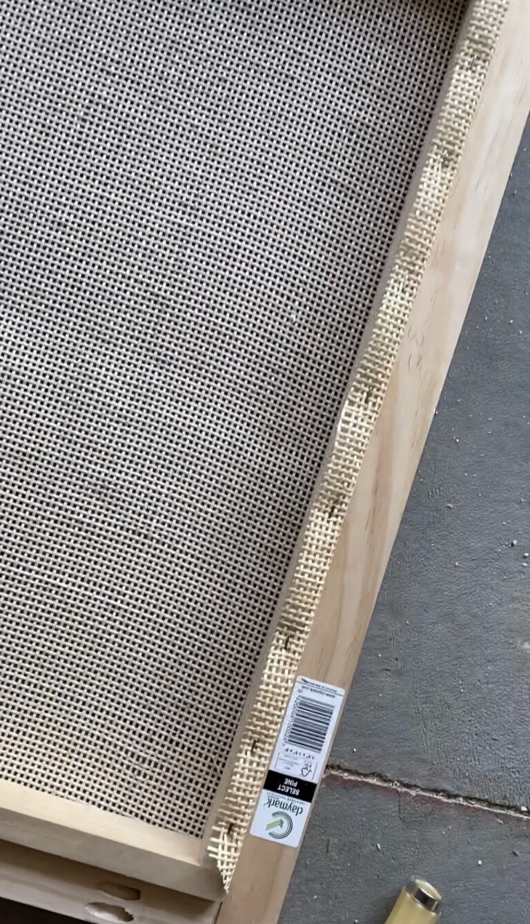 DIY Cane Headboard | Anna Mae Groves