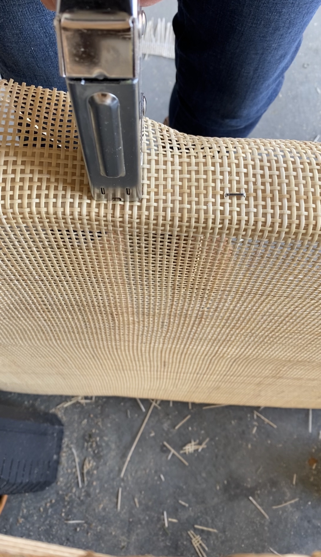 DIY Cane Headboard | Anna Mae Groves