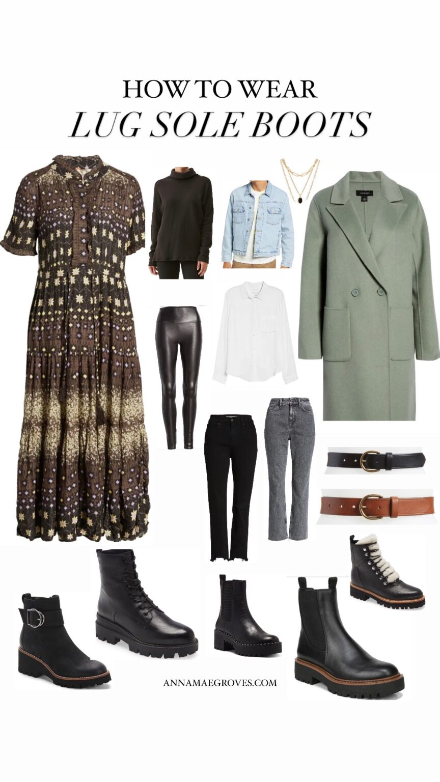 How to Wear Lug Sole Boots | Anna Mae Groves